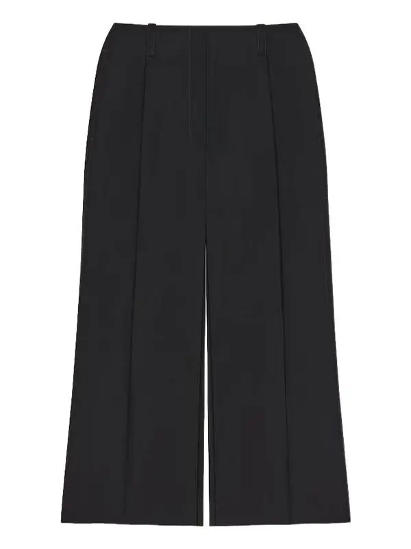 Givenchy Slit-detailed Midi Pants Skirt - Black