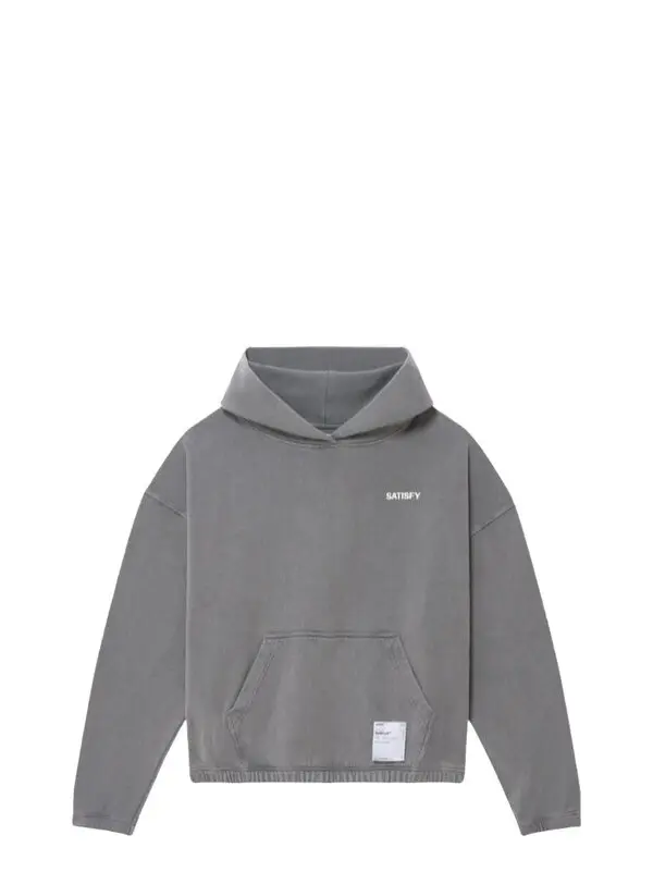 Satisfy Softcell Logo Hoodie - Gray