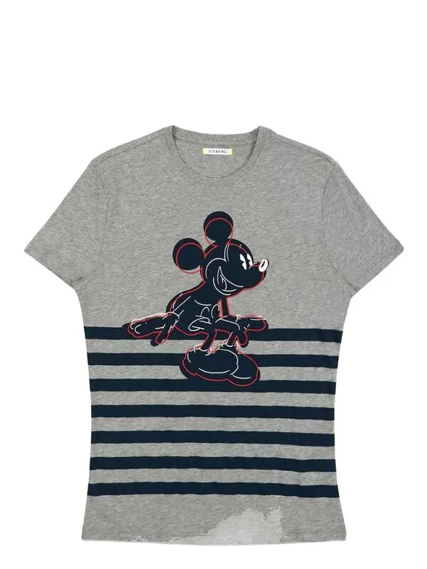Iceberg Printed T-shirt - Gray