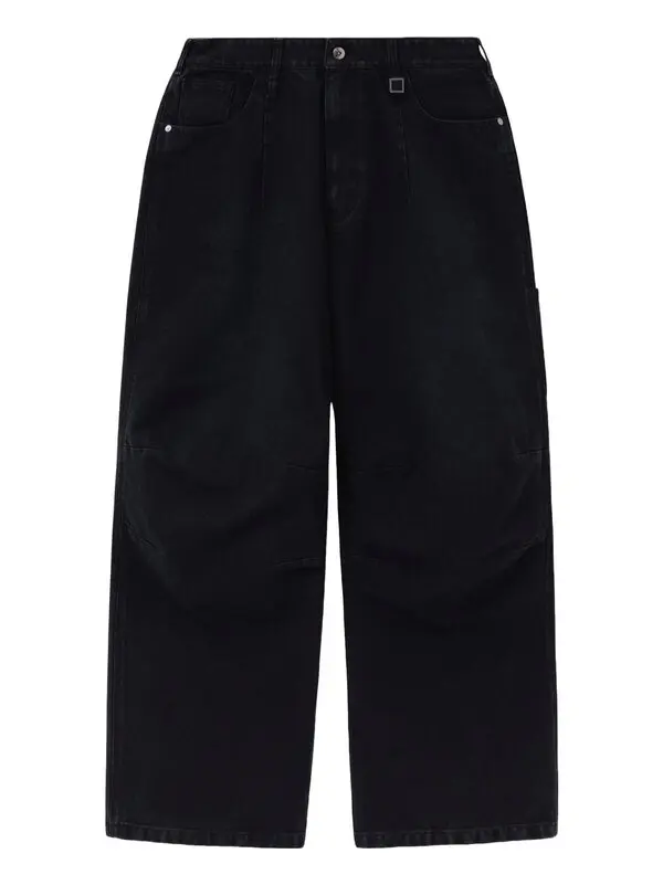 WOOYOUNGMI Belt Loop Jeans - Black
