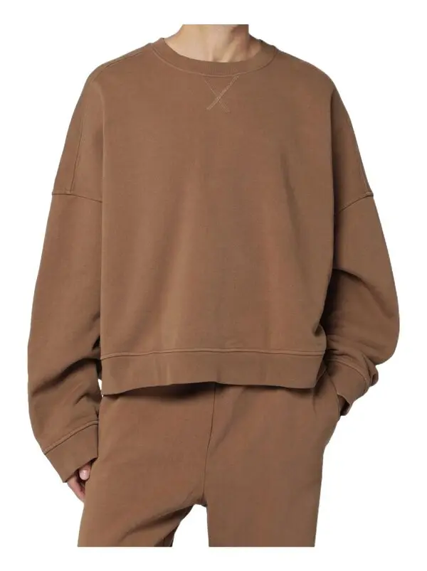 ENTIRE STUDIOS Oversized Crewneck Sweatshirt - Brown