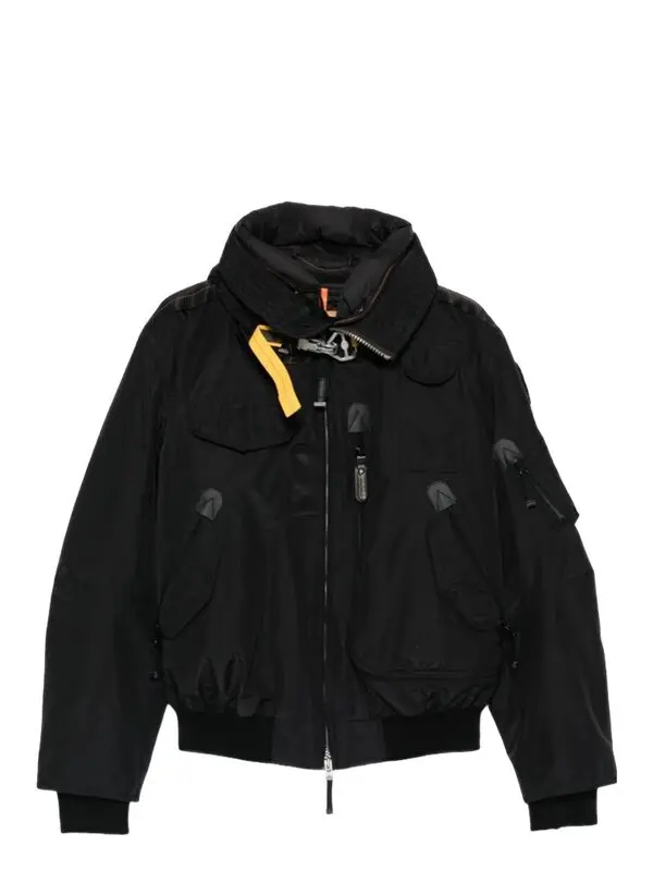 PARAJUMPERS Zippered Long-sleeved Down Jacket - Black