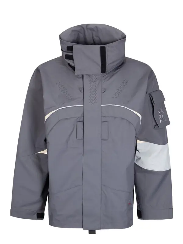 ROA Gale 10k High Neck Waterproof Jacket - Gray