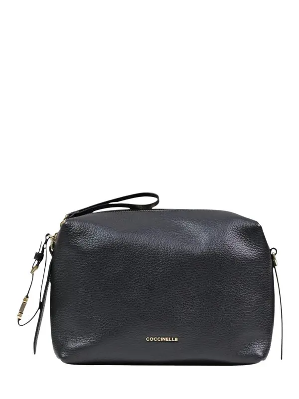 COCCINELLE Zip-top Shoulder Bag - Black