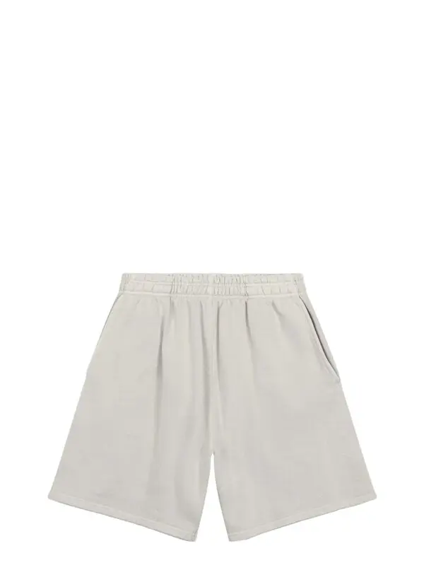 ENTIRE STUDIOS Standard Elastic Waistband Sweatshorts - White