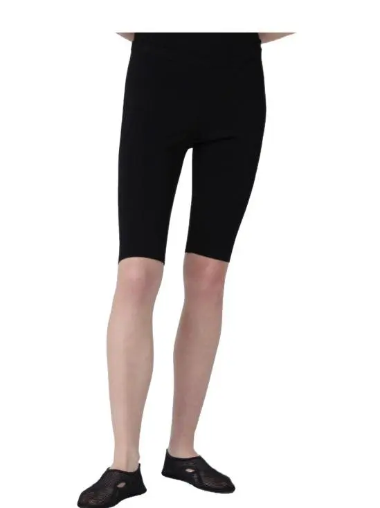 ENTIRE STUDIOS Knitted Short Leggings - Black