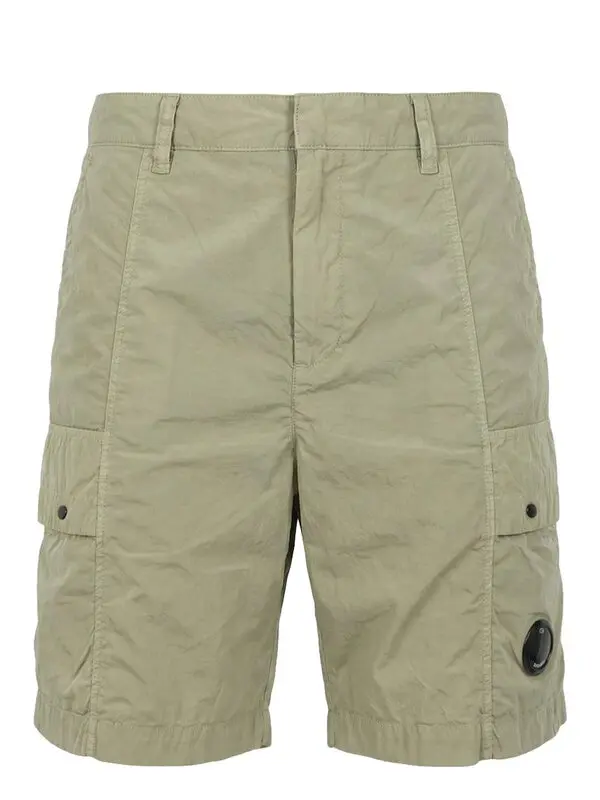 C.P. COMPANY Chrome-r Cargo Shorts - Moss Gray