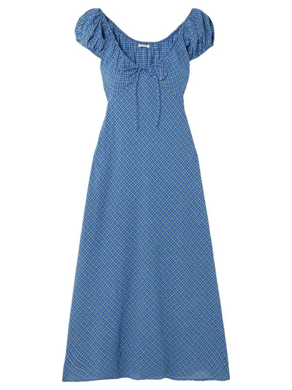 DÔEN Sofia Dress - Blue