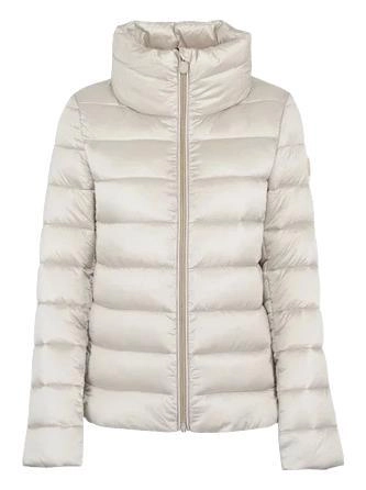 SAVE THE DUCK Zip-up Puffer Jacket With Stand Collar - No