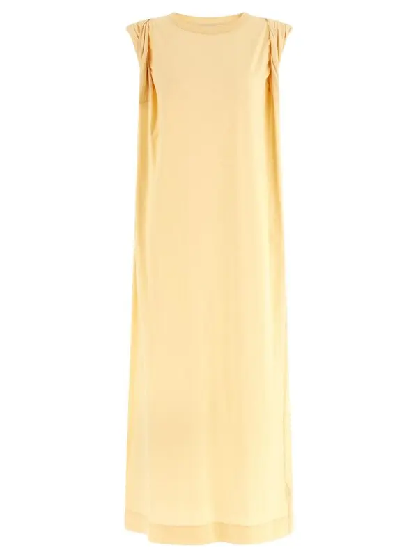 Dries Van Noten Sleeveless Maxi Dress - Nude