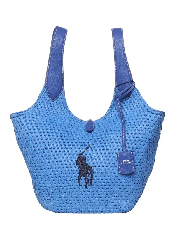 Polo Ralph Lauren Embroidered Tote Bag - Blue