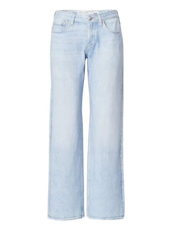 RAG  BONE Rag & Bone Rb Miramar Relaxed Straight Leg Jeans - Blue