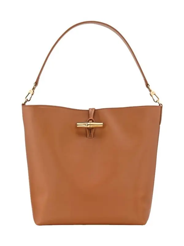 Longchamp Le Roseau Hobo Bag - Cashew