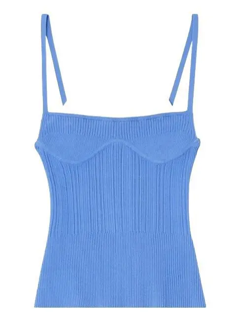 DIESEL® Ribbed Camisole Top - Blue