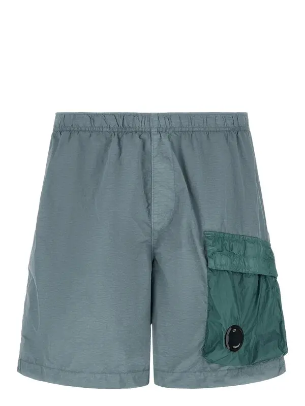 C.P. COMPANY Lens Cargo Pocket Swim Shorts - Gray