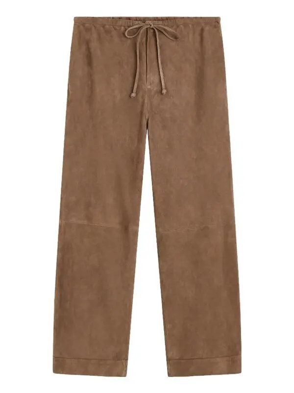 BY MALENE BIRGER Joanni Drawstring Trousers - Chocolate Chip