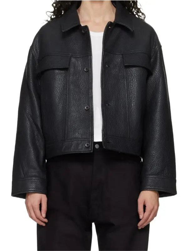 Studio Nicholson Collared Jacket - Black