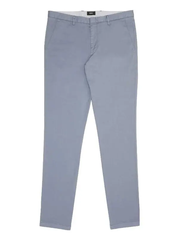 Hugo Boss Logo Casual Pants - Gray