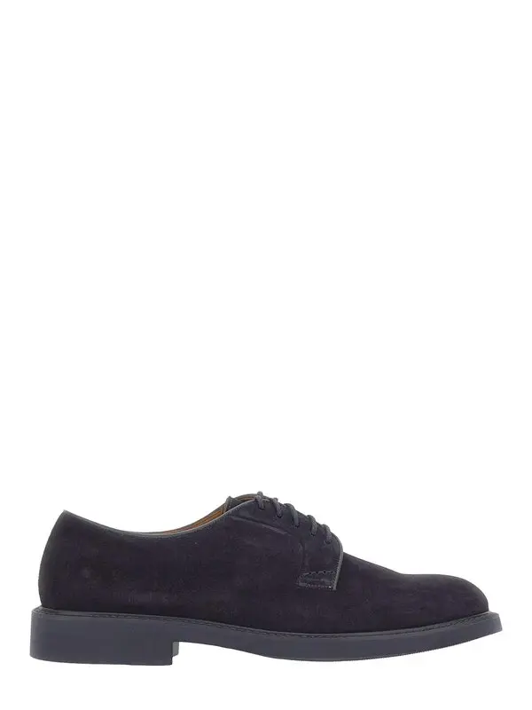 DOUCAL'S Blake Lace-up Derby Shoes - Black