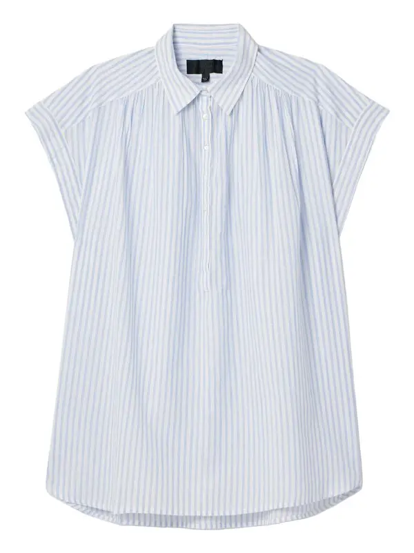 NILI LOTAN Striped Shirt - White