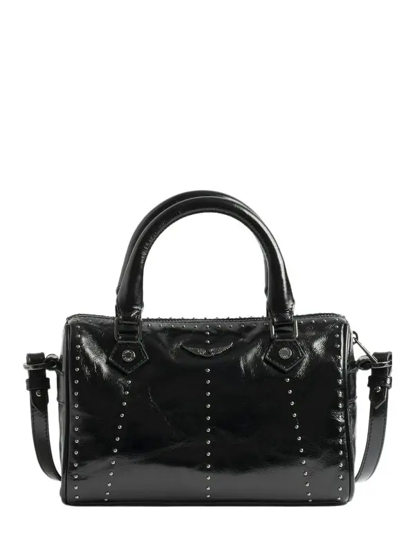 Zadig&Voltaire Sunny Xs Vibe Studded Top Handle Tote Bag - Black
