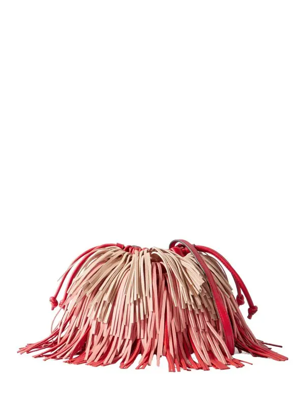 Zimmermann Tassel Leather Shoulder Bag - Brown