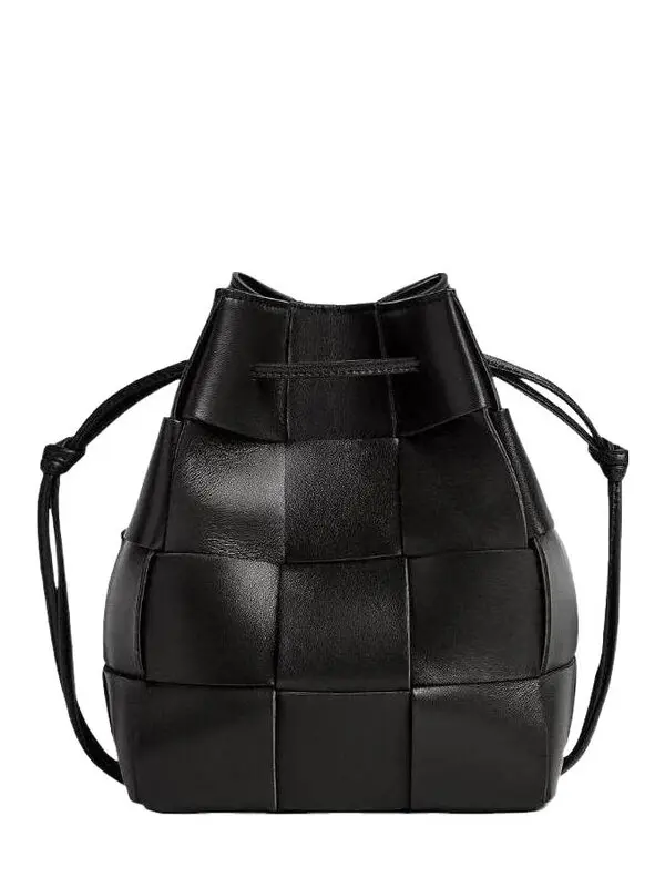 Bottega Veneta Cassette Small Shoulder Bag - Black