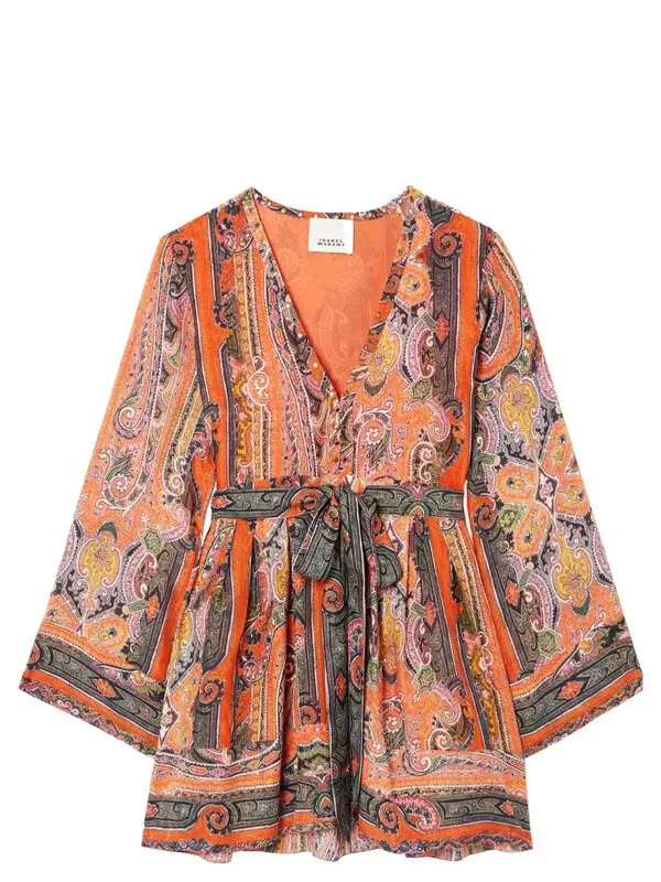 Isabel Marant Étoile Morgane Mini Dress - Multi-color