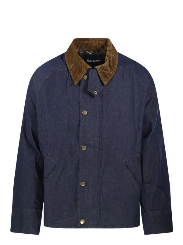 Barbour Transport Denim Casual Jacket - Black