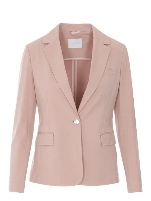CIRCOLO 1901 Single-breasted Blazer - Nude