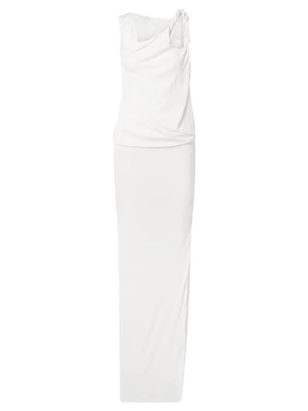 Christopher Esber Jersey Maxi Dress - White