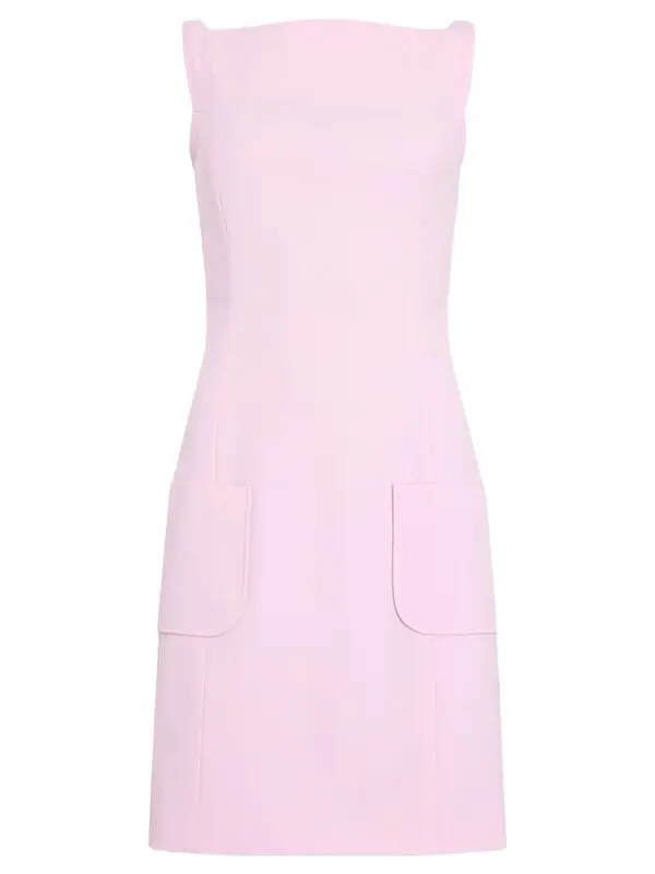 PATOU Pocket Strap Mini Dress - Light Pink
