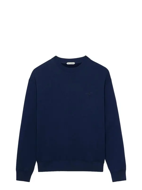 J.W.ANDERSON Embroidered Logo Sweatshirt - Navy Blue
