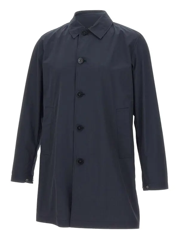 Woolrich Urban Lamar Mid-length Coat - Dark Blue