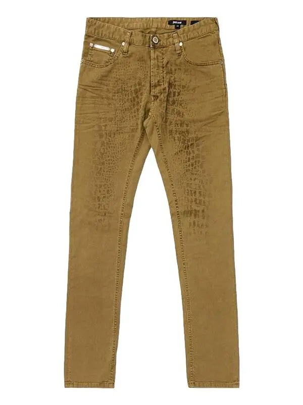 Just Cavalli Straight Leg Jeans - Brown