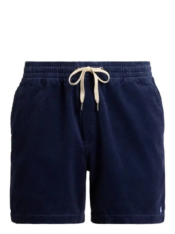 Polo Ralph Lauren Corduroy Drawstring Shorts - Black
