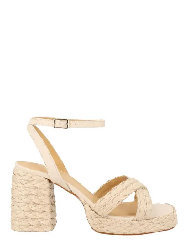 CastaÑer Valeriette Platform Heeled Sandals - Nude