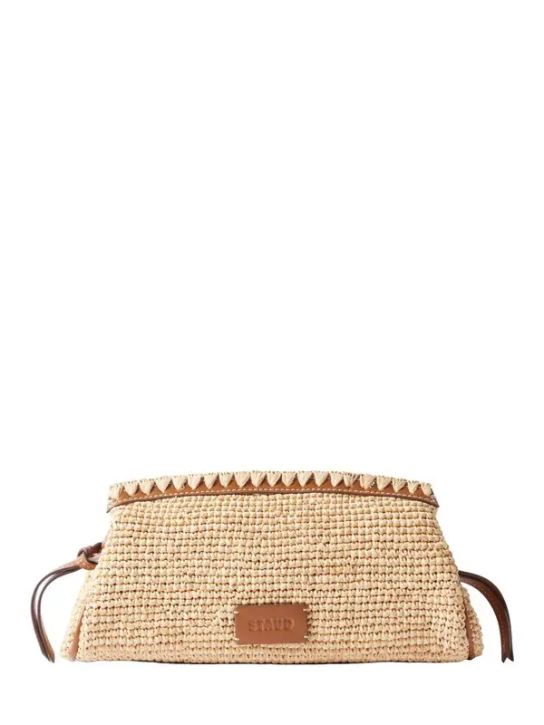 Staud Maude Clutch Bag - Beige