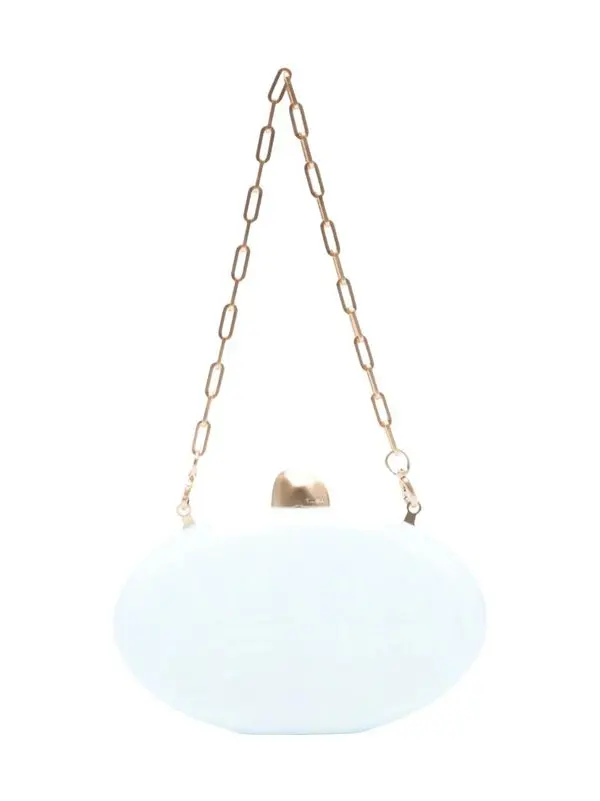 Cult Gaia Eviana Clutch Bag - White