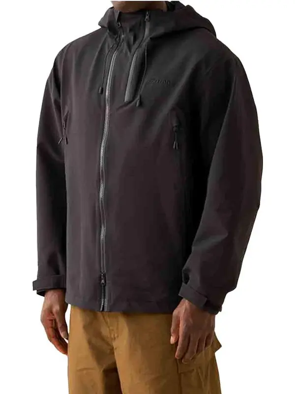 Mizuno Hooded Zip Jacket - Black