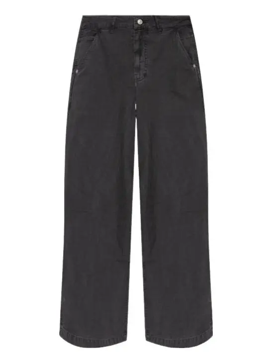 ALLSAINTS Jackson Wide-leg Jeans - Black