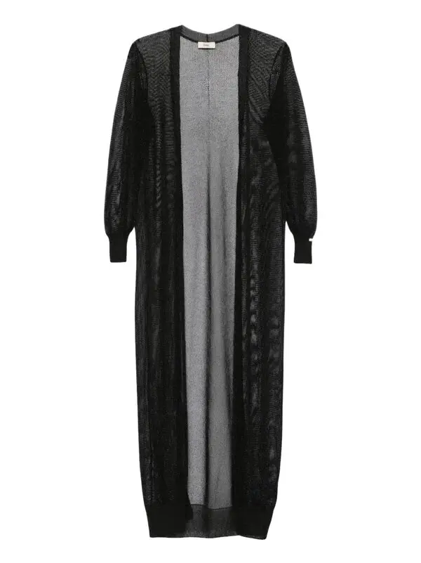 Herno Knitted Coat - Black
