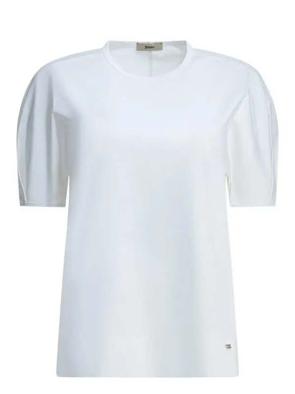 Herno Balloon Sleeve T-shirt - White