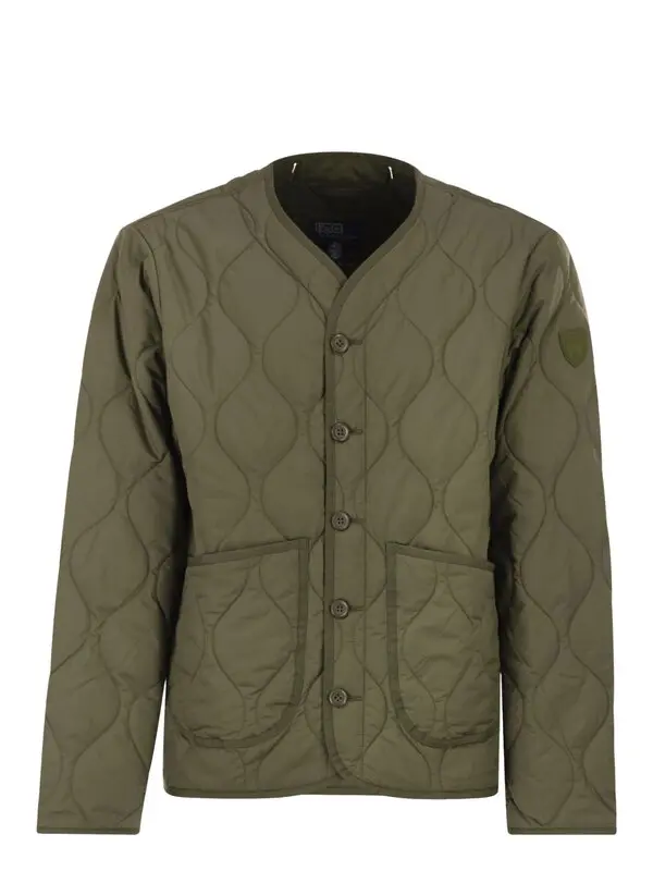 Polo Ralph Lauren Quilted Buttoned Jacket - Green