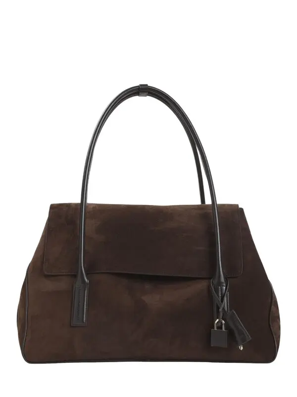 TOM FORD 1922 Top Handle Shoulder Bag - Brown