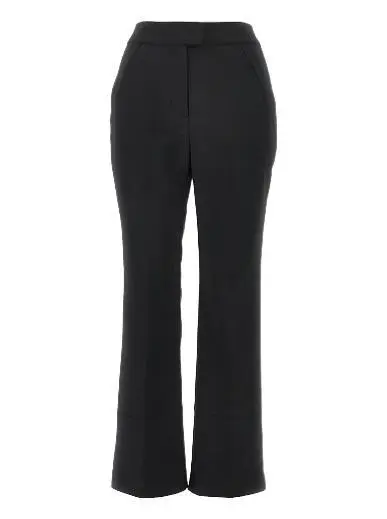 ENTIRE STUDIOS Concealed-fastening Trousers - Black