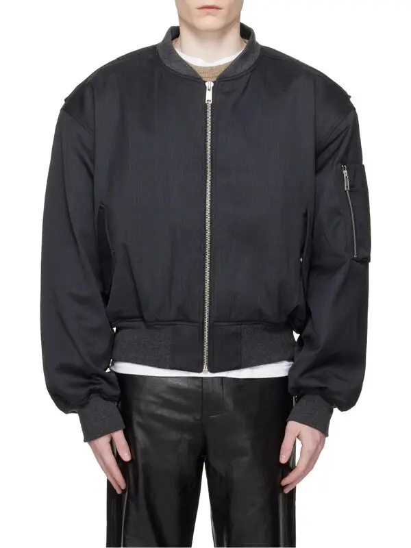 ENTIRE STUDIOS Broad Bomber Jacket - Black