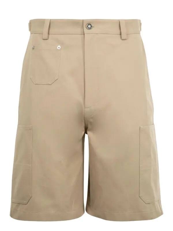 Givenchy Logo Cargo Shorts - Beige