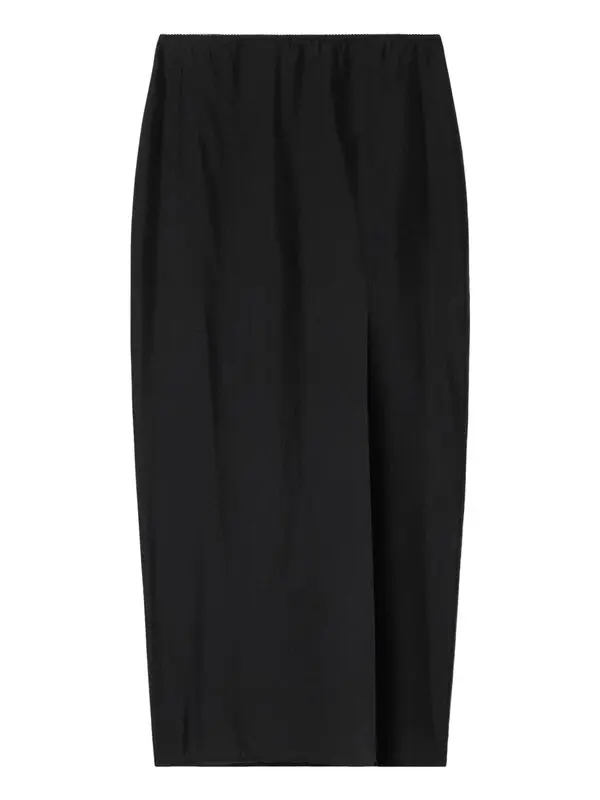 Filippa K Midi Slip Skirt - Black