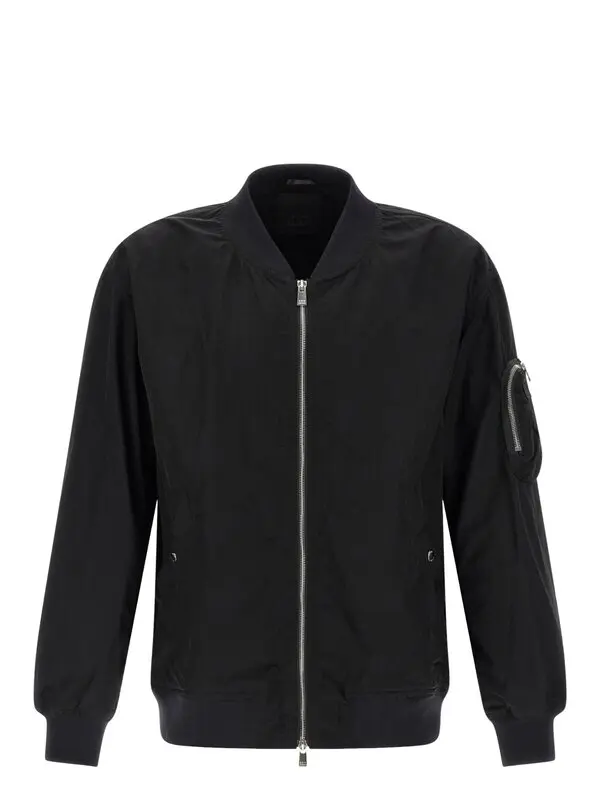 TATRAS Tomori Zip Bomber Jacket - Black